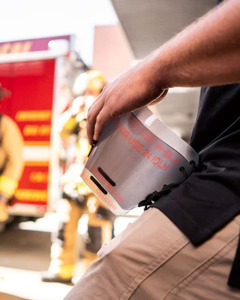 The Undeniable Standard in Firefighter SCBA Mask Protection