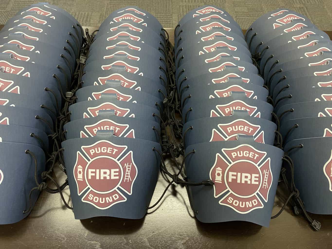 Custom Firefighter SCBA Shields - BAShields