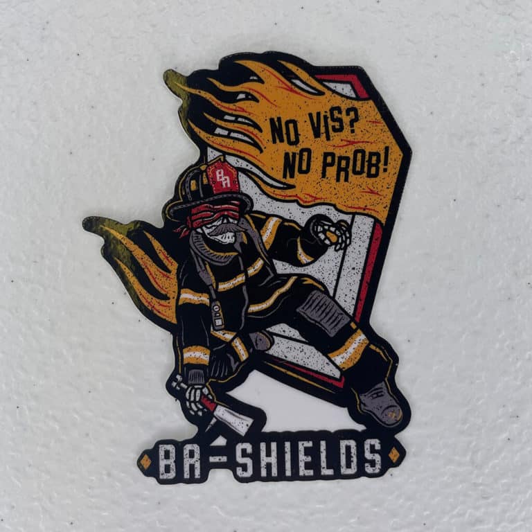 Firefighter Stickers - BAShields
