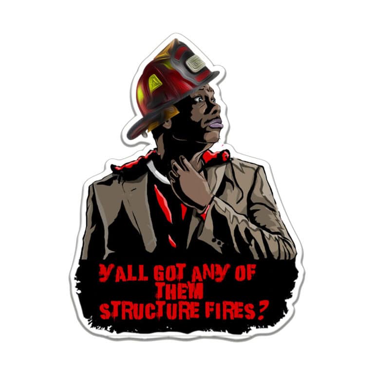 Firefighter Stickers - BAShields
